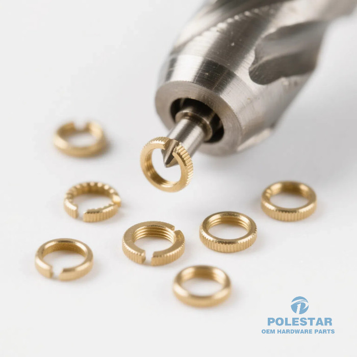 Precision Miniature Brass Stop Rings CuZn39Pb3 Model Making Drills